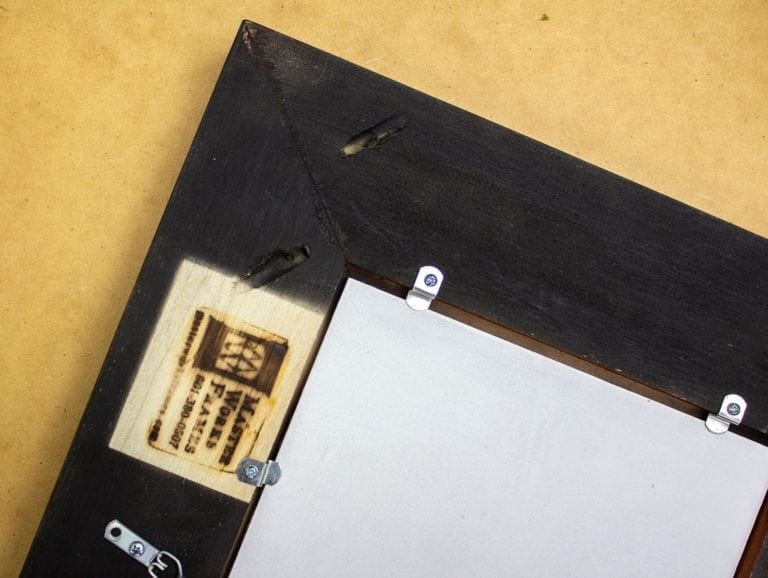 How Do You Back Your Paintings And Attach Them To The Frame Master