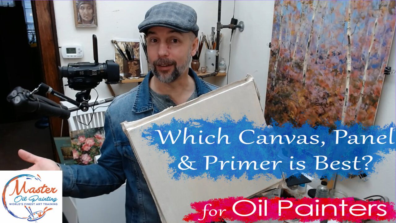 Oil Painting Panels Canvas & Primers - Which are Best? - Master Oil ...